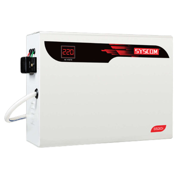 Buy Syscom Voltage Stabilizer For Aircondtioner 14Amps S 530 i Online at Bestomart ...