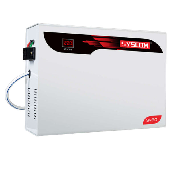Buy Syscom Voltage Stabilizer For Aircondtioner 12Amps S 490 i Online at Bestomart ...