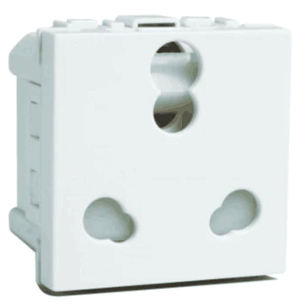 Havells Modular Coral 10/25A Shuttered Socket AHLKCXW251 | – Bestomart