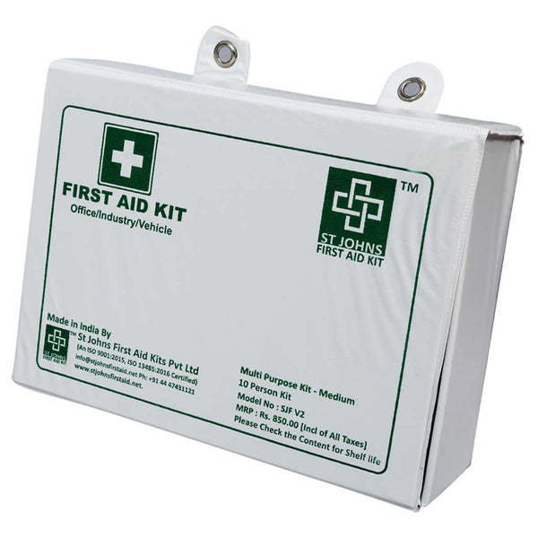 Buy St.John's All Purpose First Aid Kit Medium - Vinyl Cardboard Box ...