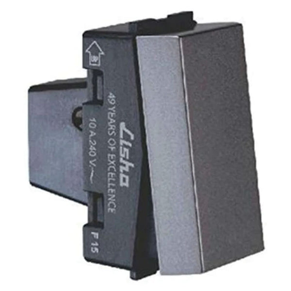 Buy Lisha Switch 10A 240V 1Module 1Way 7000 Online at Bestomart