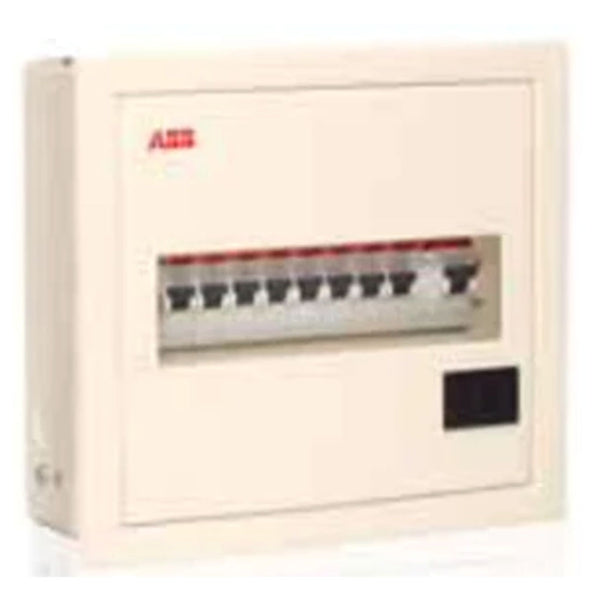 Buy ABB Classic Series IP43 Metal Door with Acrylic Distribution Board ...