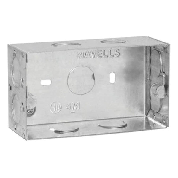 Buy Havells REO 4 Module Flush Metal GI Box AHBXMIIX04 Online at Bestomart