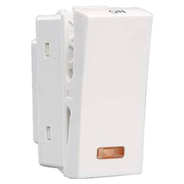 Buy Lisha Switch with Indicator 20A 240V 1Module 1Way White 7008 Online ...