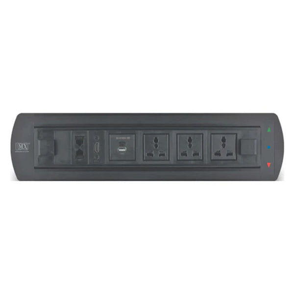 Buy MX Motorized Turn Pop Up Box 11Modules Black MX 7000A Online at ...