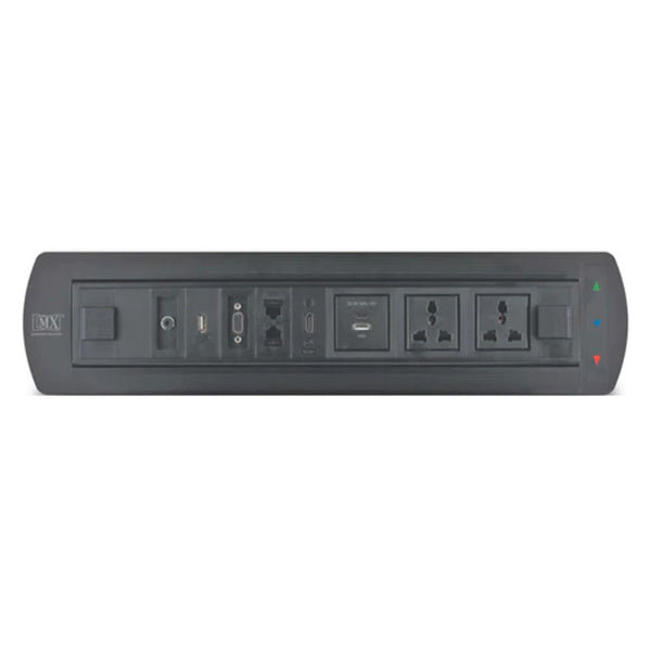 Buy MX Motorized Turn Pop Up Box 12Modules Black MX 7000C Online at ...