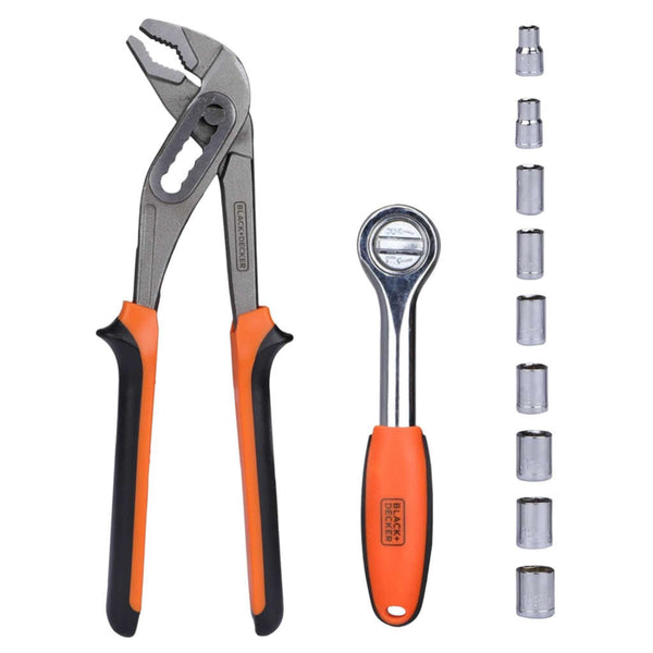 Buy Black & Decker Hand Tool Kit 154 Pieces BMT154C Online at Bestomart ...