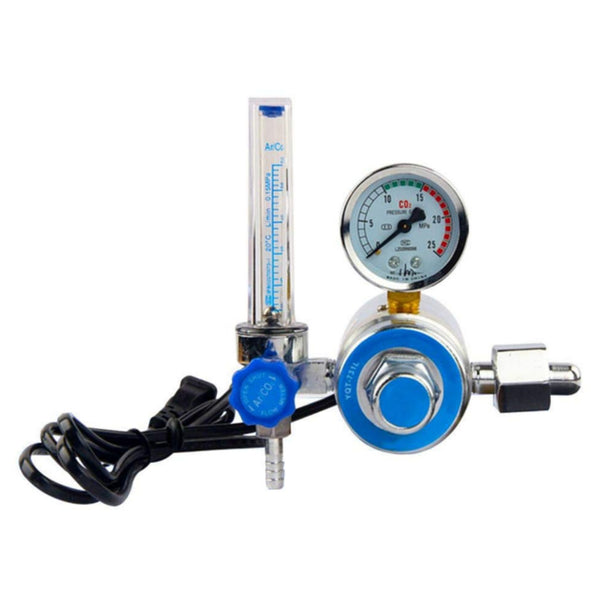 Buy UDF C02 Regulator With Flow Meter & Heater Setup 36 V Online at ...