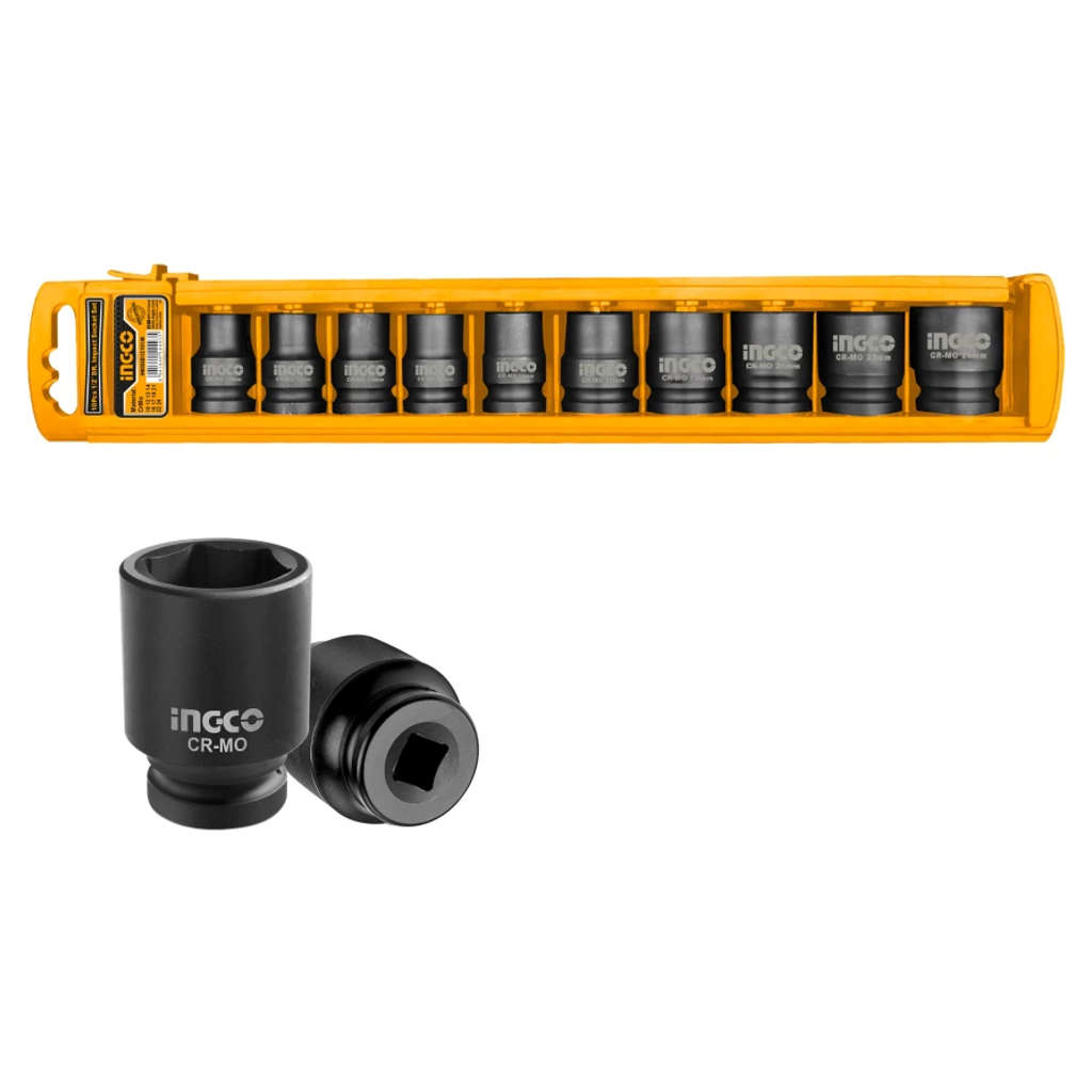 Buy Ingco Impact Socket Set 1/2 Inch HKISSD12101 Online at Bestomart ...