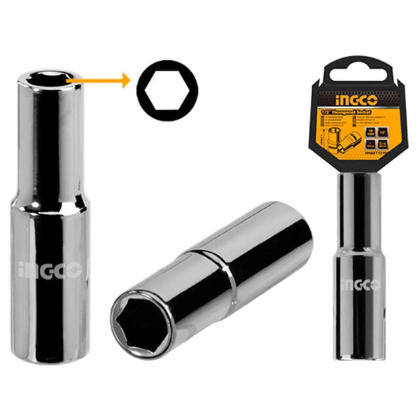 Buy Ingco Deep Hexagonal Socket 1/2 Inch 17 mm HHAST12173L Online at ...