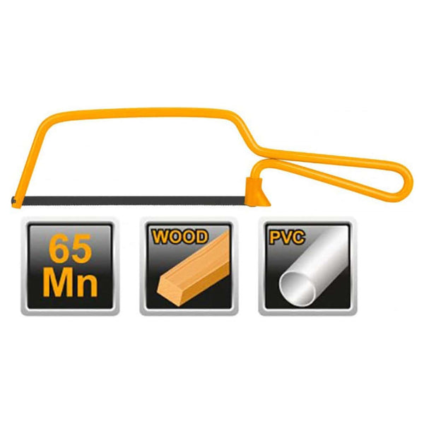 Buy Ingco Mini Hacksaw Frame 150 mm MHHF1501 Online at Bestomart ...