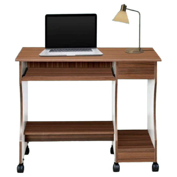 Buy Nilkamal Ashford Computer Table Walnut/White Online at Bestomart ...