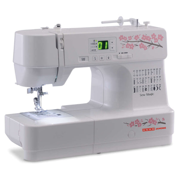 Buy Usha Janome Sew Magic Electric Sewing Machine Online at Bestomart ...