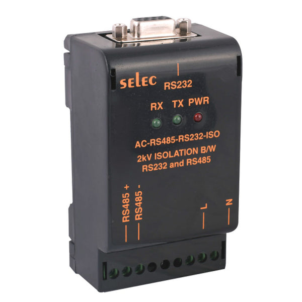 Buy Selec Serial To Serial Communication Converter AC-RS485-RS232-ISO ...