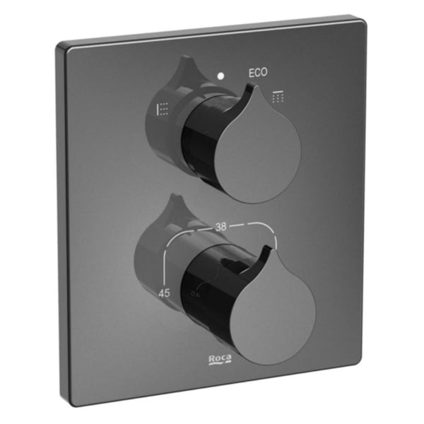 Buy Roca Insignia Built In Thermostatic Bath Shower Mixer With Diverter ...