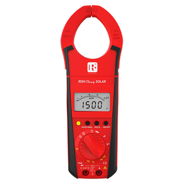 Buy Rishabh Rish Clamp Solar True RMS Digital Clamp Meter 1500A AC/DC ...