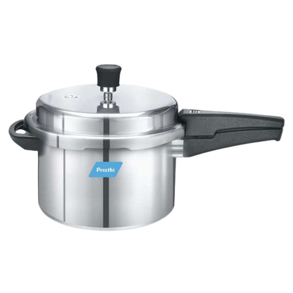 Buy Preethi Pressure Cooker Outer Lid Aluminium 5 Litres Induction Base ...