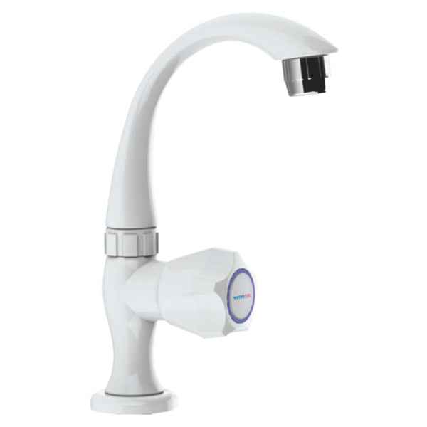 Buy Watertec M Series Sink Tap Table Mounted Short Spout White MS ...