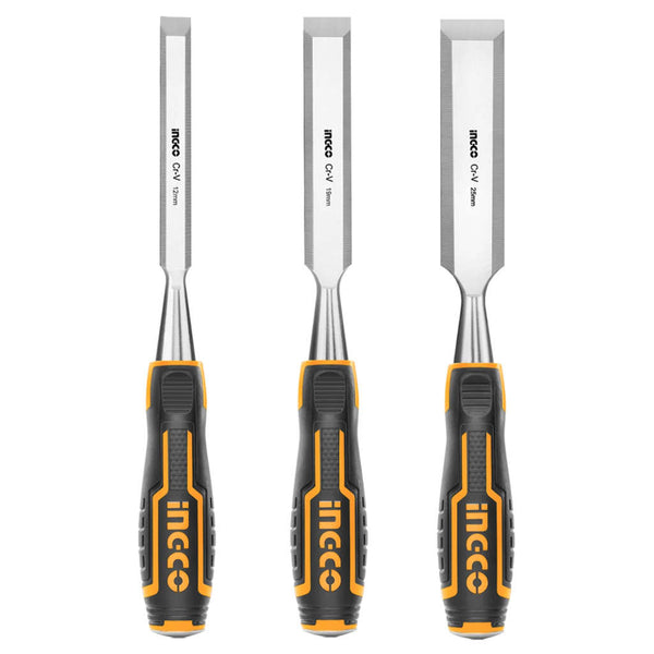 Buy Ingco Wood Chisel Set Of 3 Pcs HKTWCS301 Online at Bestomart ...
