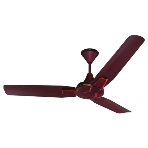 Buy Luker Brizz Ceiling Fan 1200 mm Matt Cherry Red Online at Bestomart ...