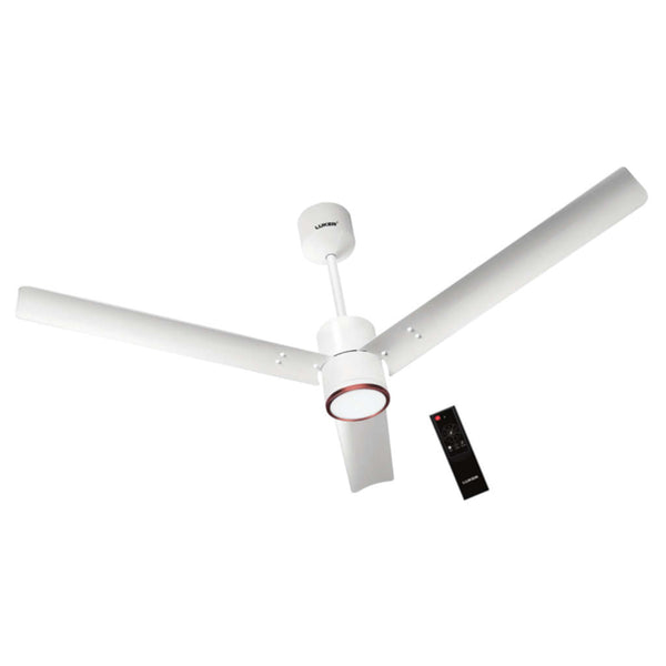 Buy Luker Crown Glow BLDC Ceiling Fan With Remote Control 1200 mm White ...