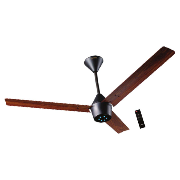 Buy Luker Radial Wooden Range BLDC Ceiling Fan With Remote Control 1200 ...