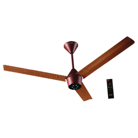 Buy Luker Radial Wooden Range BLDC Ceiling Fan With Remote Control 1200 ...