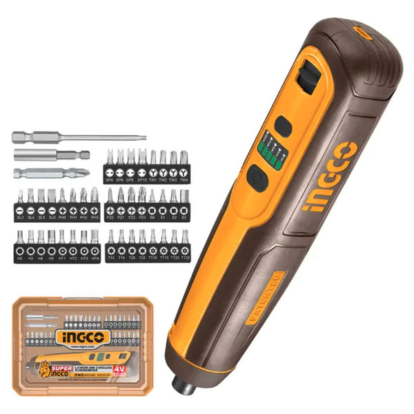 Buy Ingco Cordless Screwdriver 4 V CSDLI04062 Online at Bestomart ...