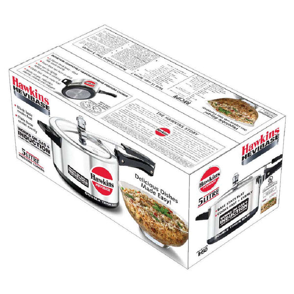 Buy Hawkins Hevibase Pressure Cooker 5 Litre IH 50 Online at Bestomart ...