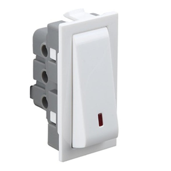Buy Legrand Britzy 16A SP Switch With Indicator 1 Module 1 Way 6734 13 ...