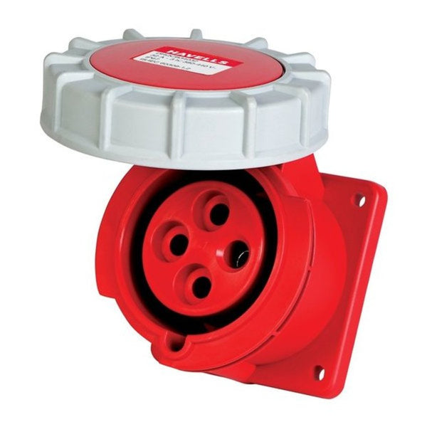 Buy Havells 32A Industrial Panel Socket For Reefer Container DHQCB34032 ...