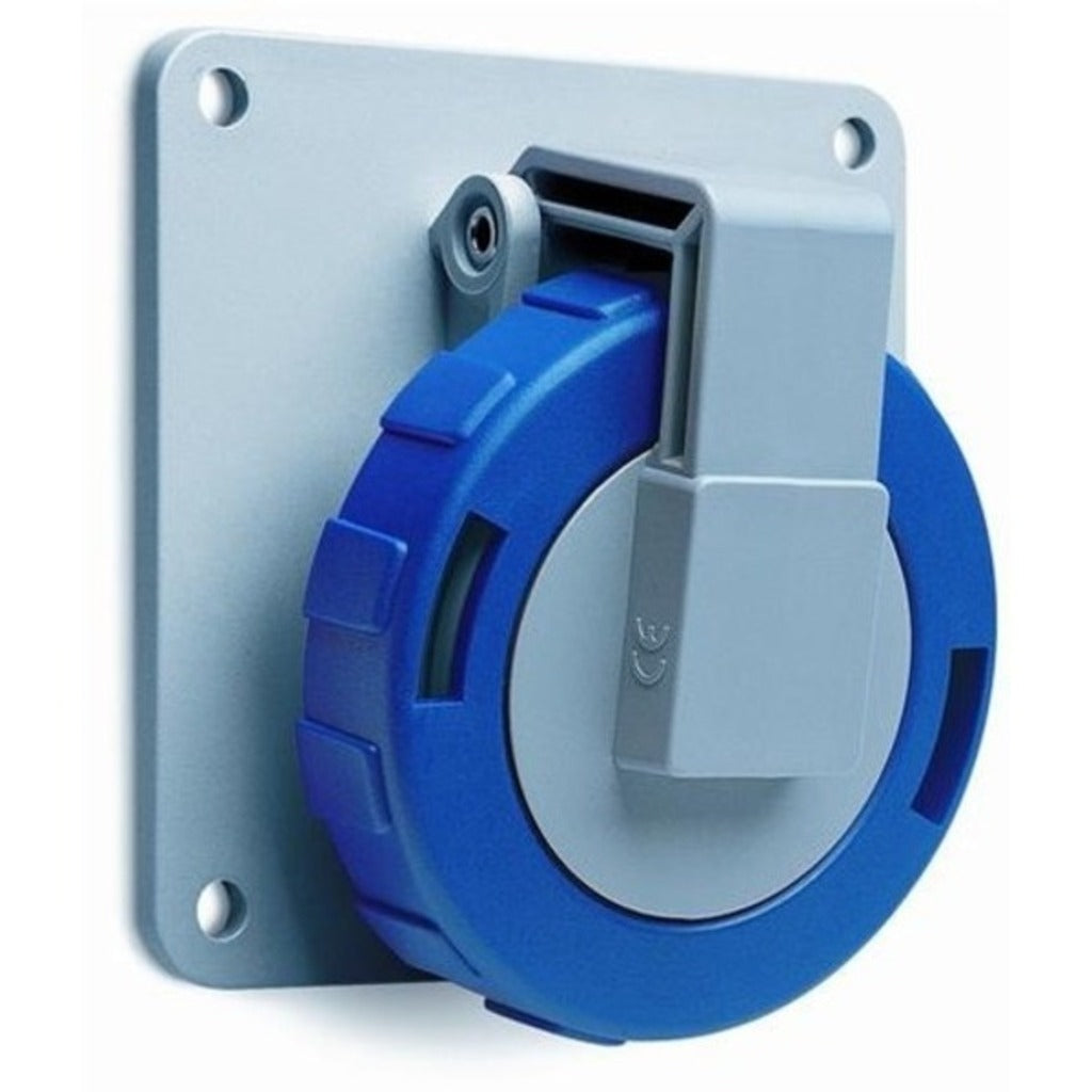 Buy ABB IP67 Unified Angled Flange Panel Mounted Socket Four Pole ...