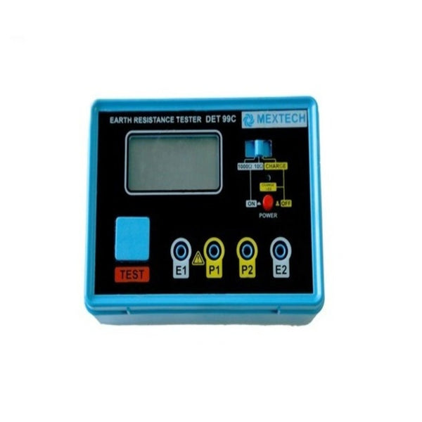 Buy Mextech Earth Tester Resistance Range 0.010 to 1000 Ohms DET-99C ...