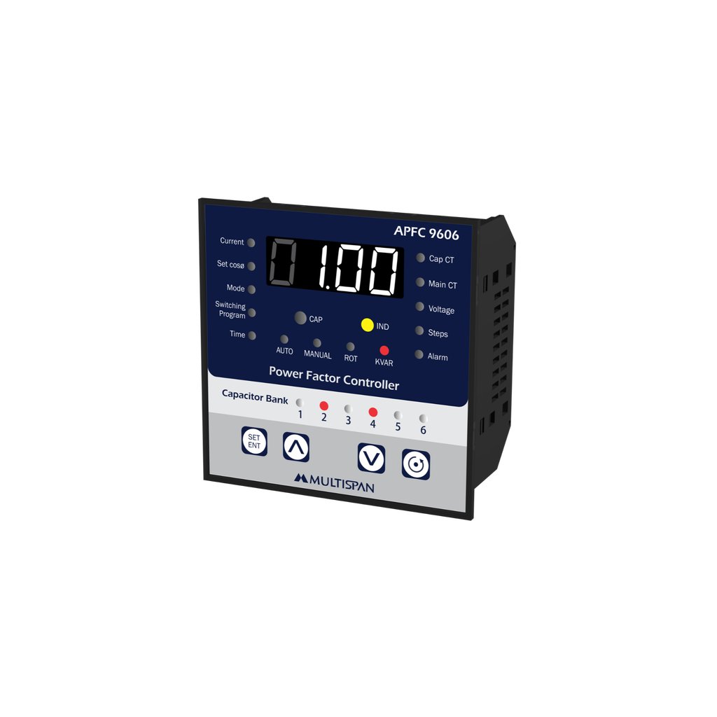 Buy Multispan Power Factor Controller APFC 9606 Online at Bestomart