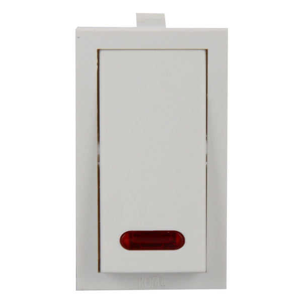 Buy Anchor Roma Classic 1Way Switch with Neon 20A White 21077 Online at ...