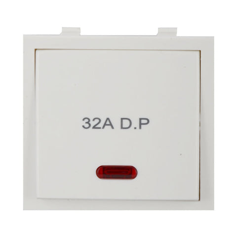 Buy Anchor Roma Classic 1Way Switch with Neon Double Pole 32A White ...