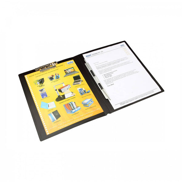 Buy Solo Spring & Punchless File Black A4 SG 502 Online at Bestomart