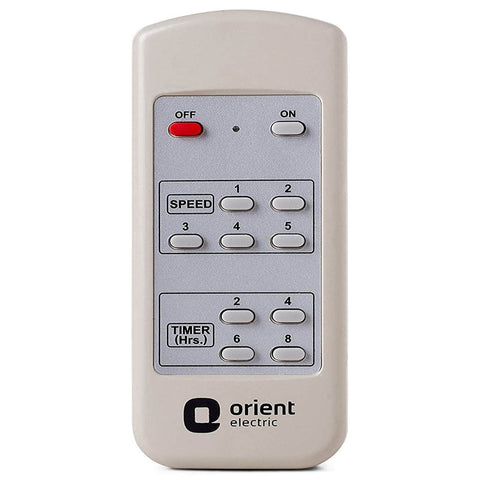 Buy Orient Aeroquiet BLDC Ceiling Fan With Remote 1200mm Caramel Brown ...