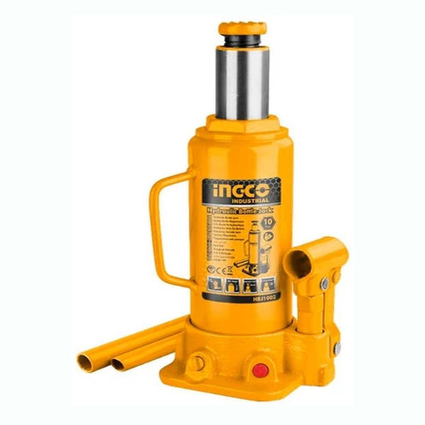 Buy Ingco Hydraulic Bottle Jack 10Ton HBJ1002 Online at Bestomart