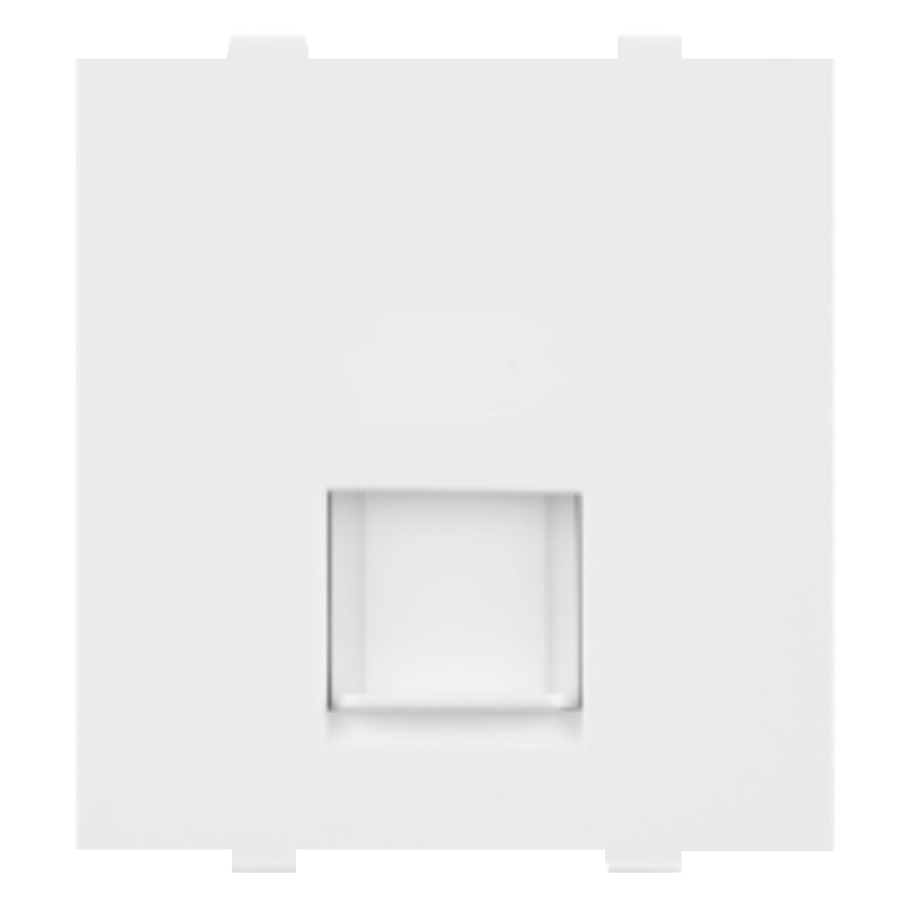Buy Fybros Wood-em Modular Computer Jack With Shutter White W10035 ...