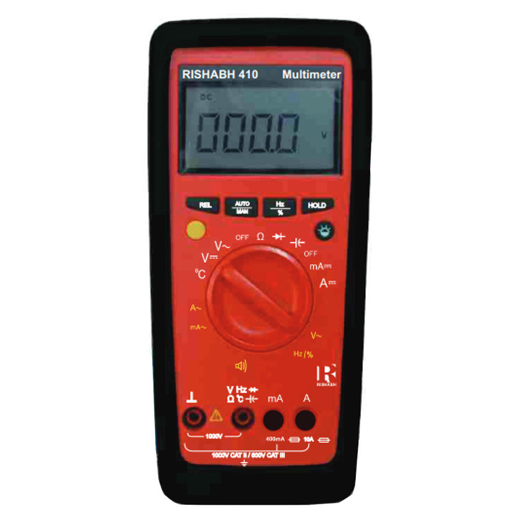 Buy Rishabh Digital Multimeter 410 Online at Bestomart ...