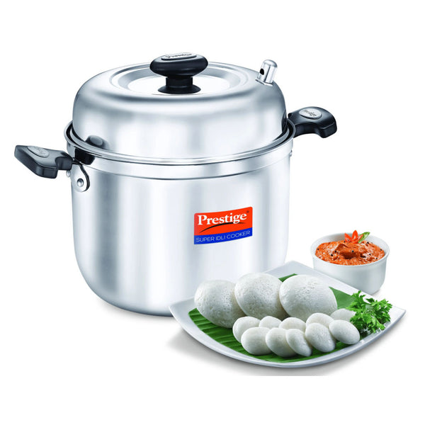 Buy Prestige Stainless Steel Super Idli Cooker 6 Plates 36137 Online at ...