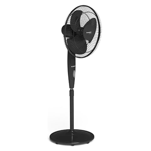 Buy Crompton High Speed Torpedo Pedestal Fan 400mm Black Online at ...