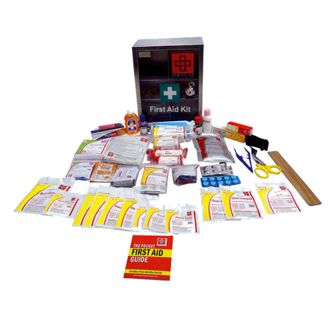 Buy St.Johns Industrial First Aid Kit Large Stainless Steel Cabinet ...