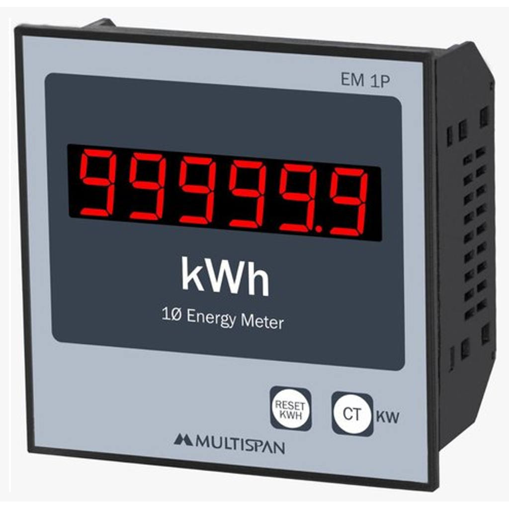 Buy Multispan KWH Meter Single Phase EM-1P Online at Bestomart ...