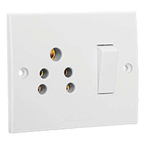 Buy Anchor Penta Urea 6A Combinational Deluxe Switch Socket White ...