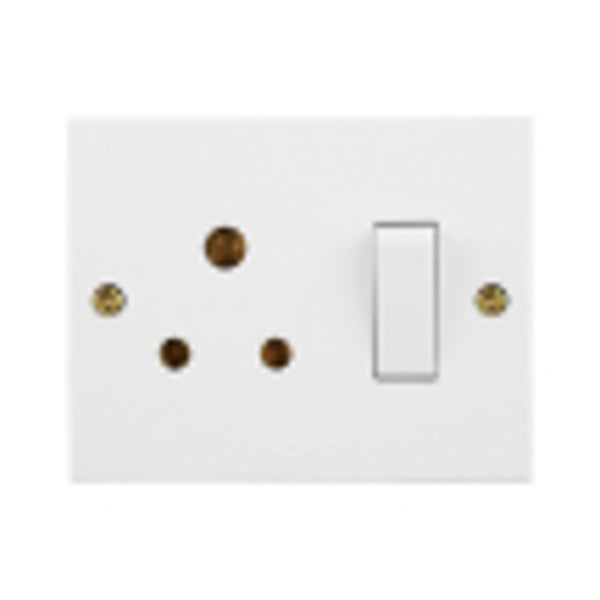 Buy Anchor Penta Urea 6A Combinational Deluxe Switch Socket White ...