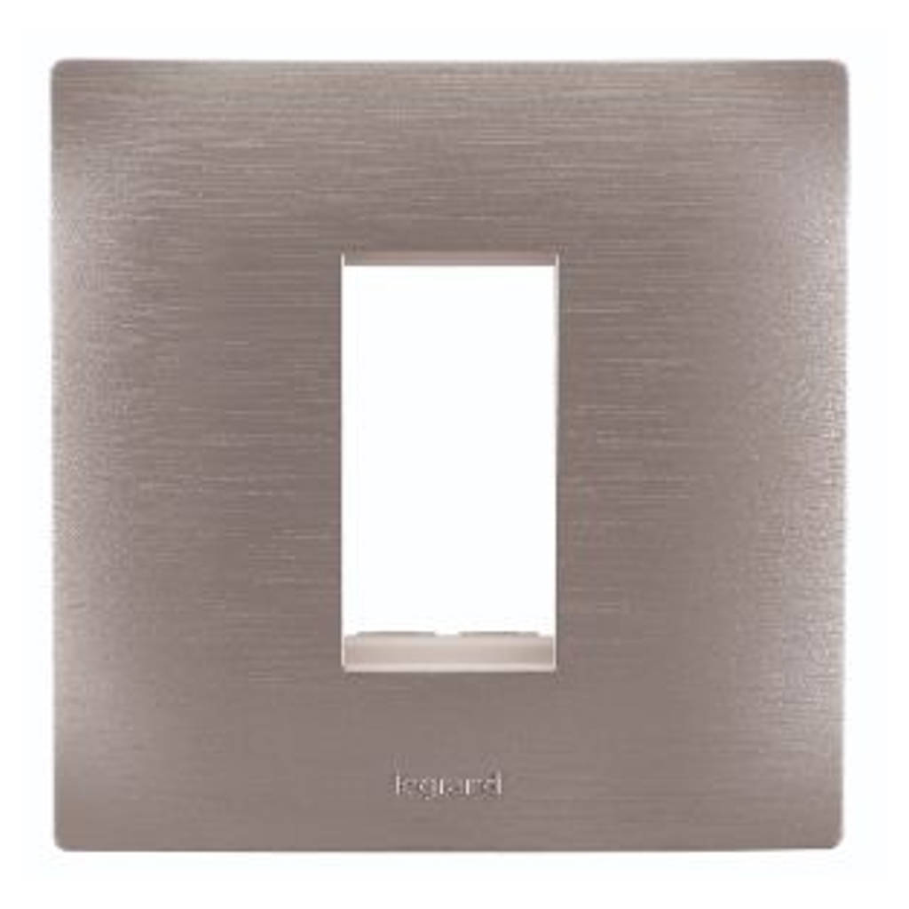 Buy Legrand Lyncus Plate With Frame 1M Brushed Silver 6775 41 Online at ...