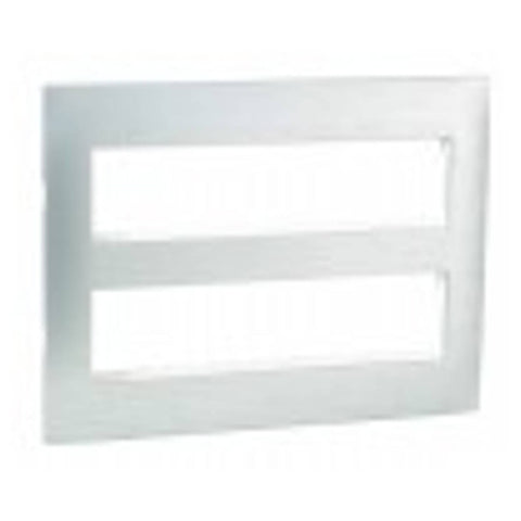 Buy Legrand Lyncus Plate With Frame 16M Brushed Silver 6775 56 Online ...