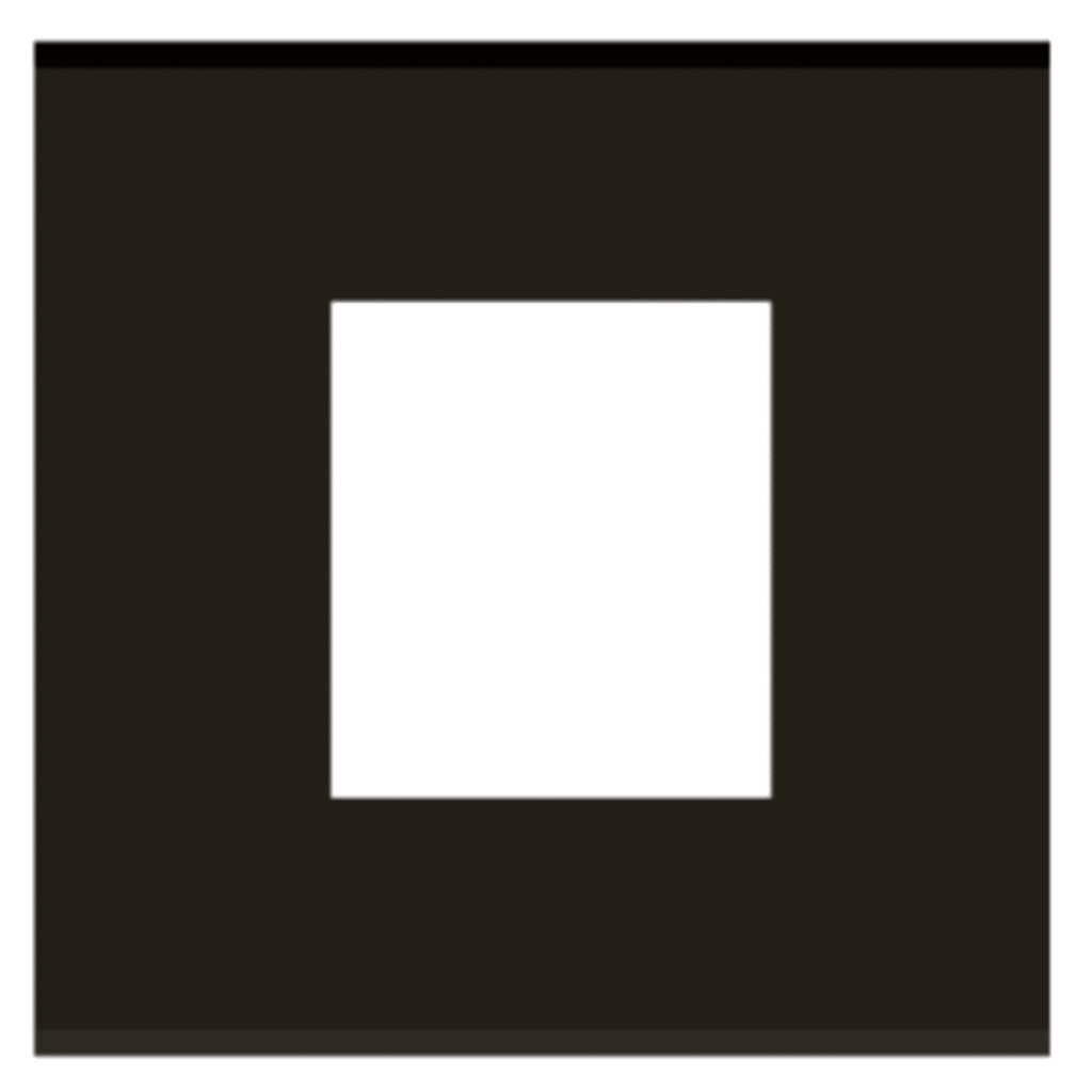 Buy Norisys Square Series Solid Aluminum Plates With Frame Black Online ...